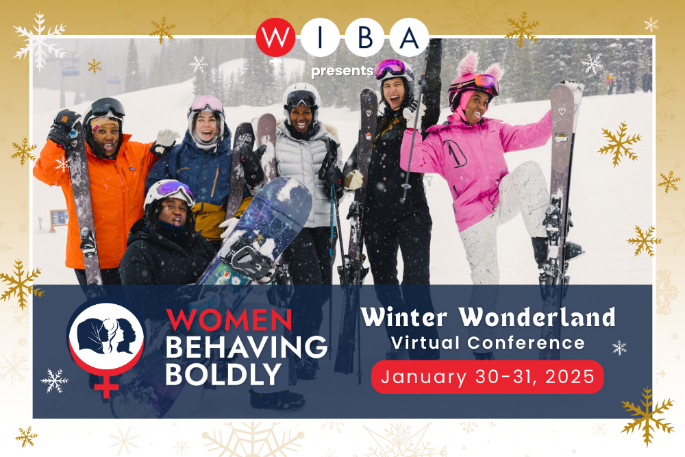 WIBA Women Behaving Boldly - Winter Wonderland Virtual Conference 2025