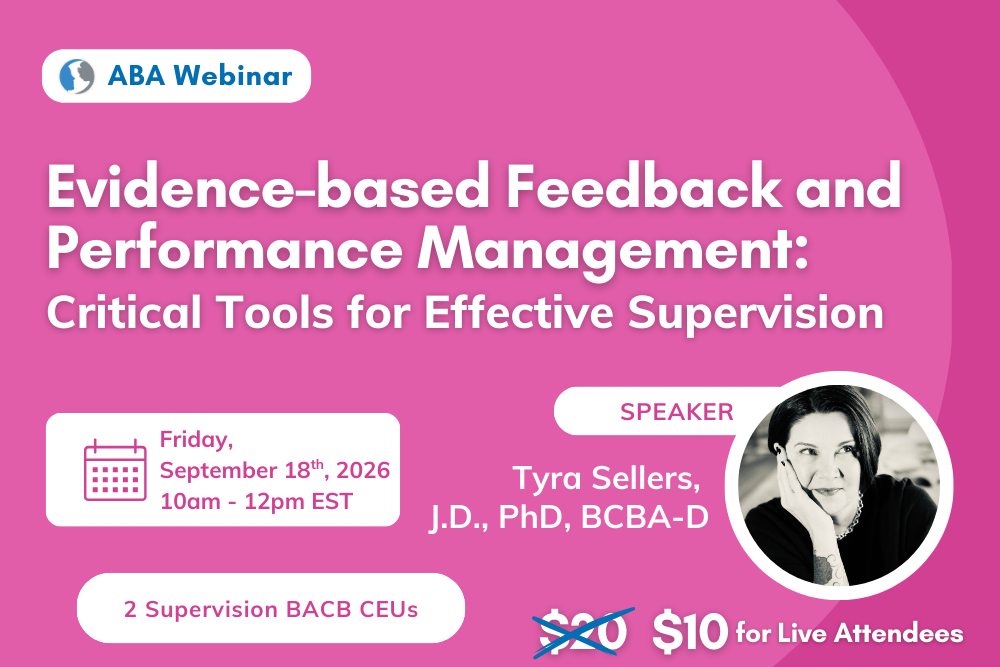 Evidence-based Feedback and Performance Management: Critical Tools for ...