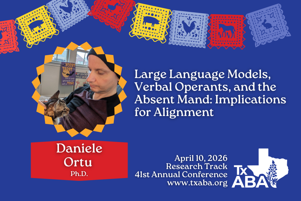 Large Language Models, Verbal Operants, and the Absent Mand ...