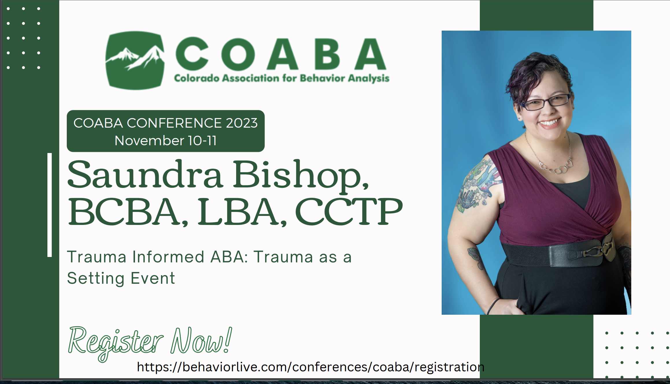 Trauma Informed ABA: Trauma as a Setting Event - View course