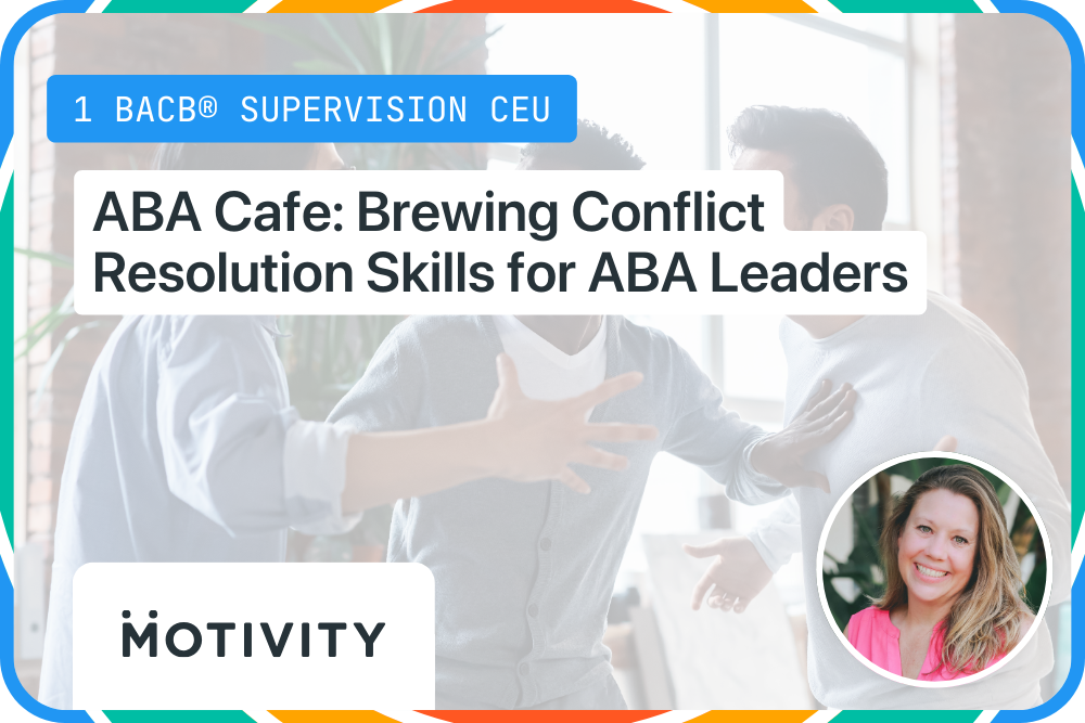 ABA Cafe: Brewing Conflict Resolution Skills for ABA Leaders - View course