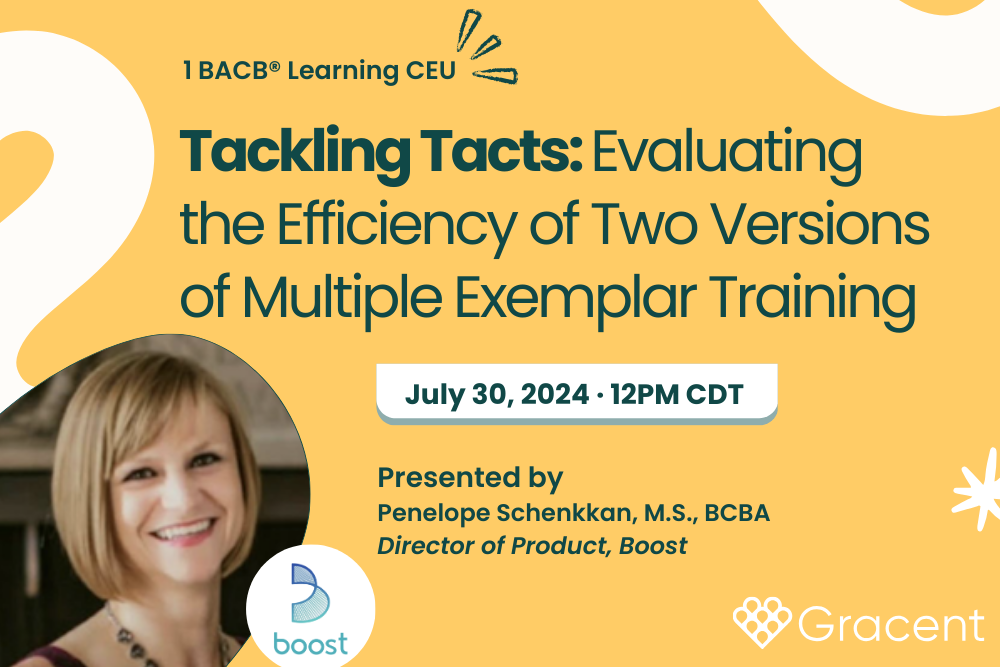 Tackling Tacts: Evaluating the Efficiency of Two Versions of Multiple ...
