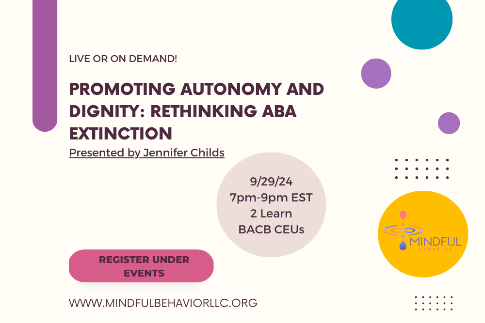 Neurodiversity Peer Group - Promoting Autonomy and Dignity: Rethinking ...