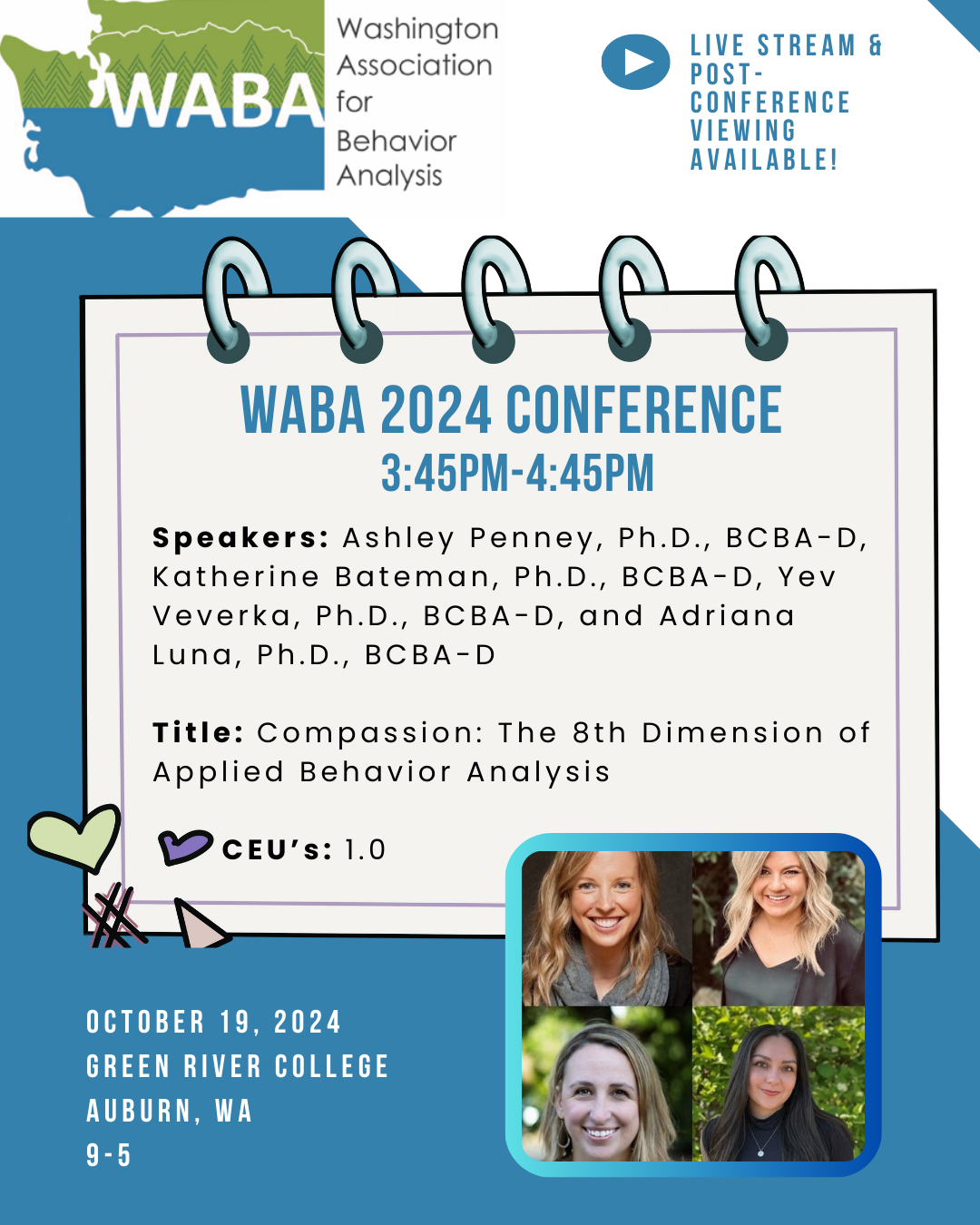 Compassion: The Eighth Dimension of Applied Behavior Analysis - View course