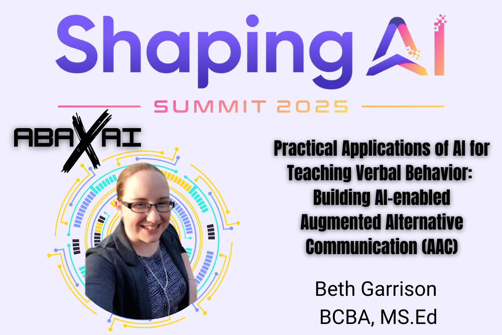 Practical Applications of AI for Teaching Verbal Behavior: building AI ...