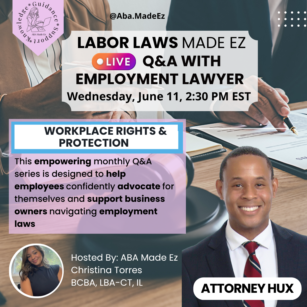 Labor Laws Made Ez: Workplace Rights & Protection LIVE Q&A With ...