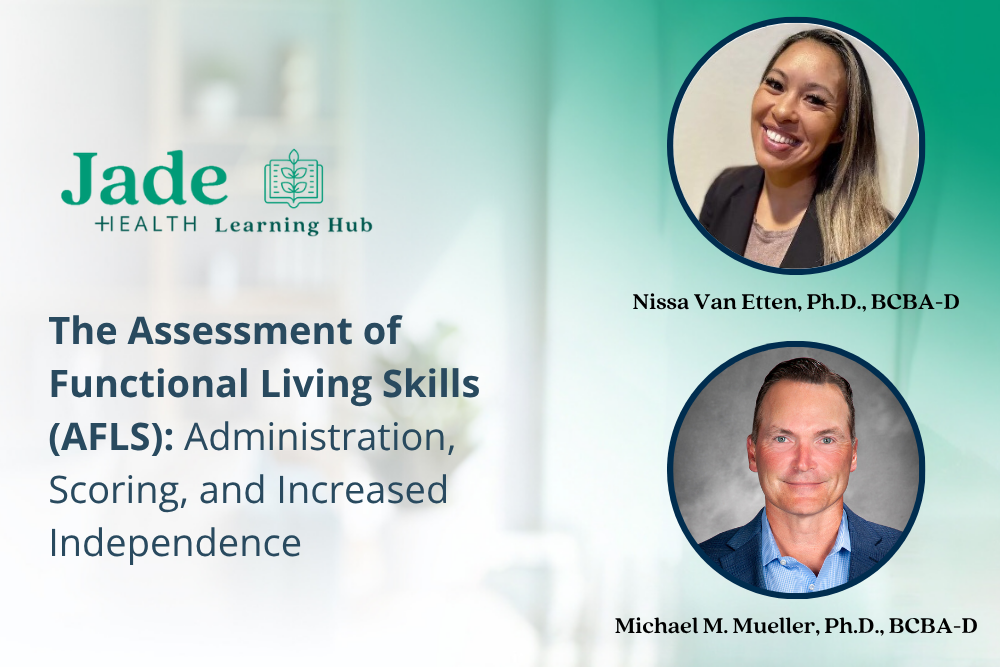 The Assessment of Functional Living Skills (AFLS): Administration ...