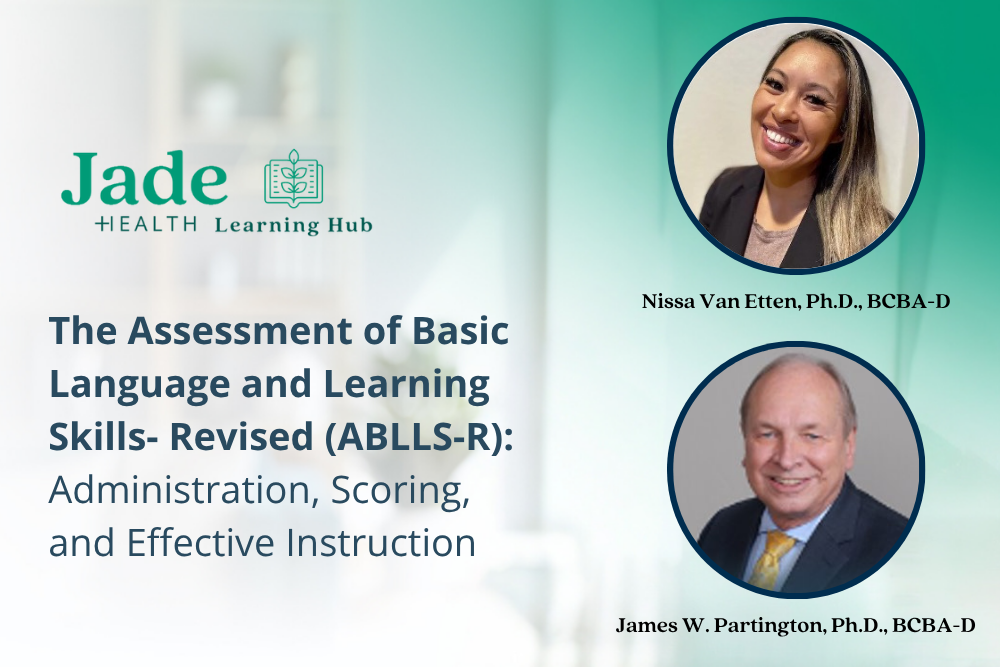 The Assessment of Basic Language and Learning Skills- Revised (ABLLS-R ...