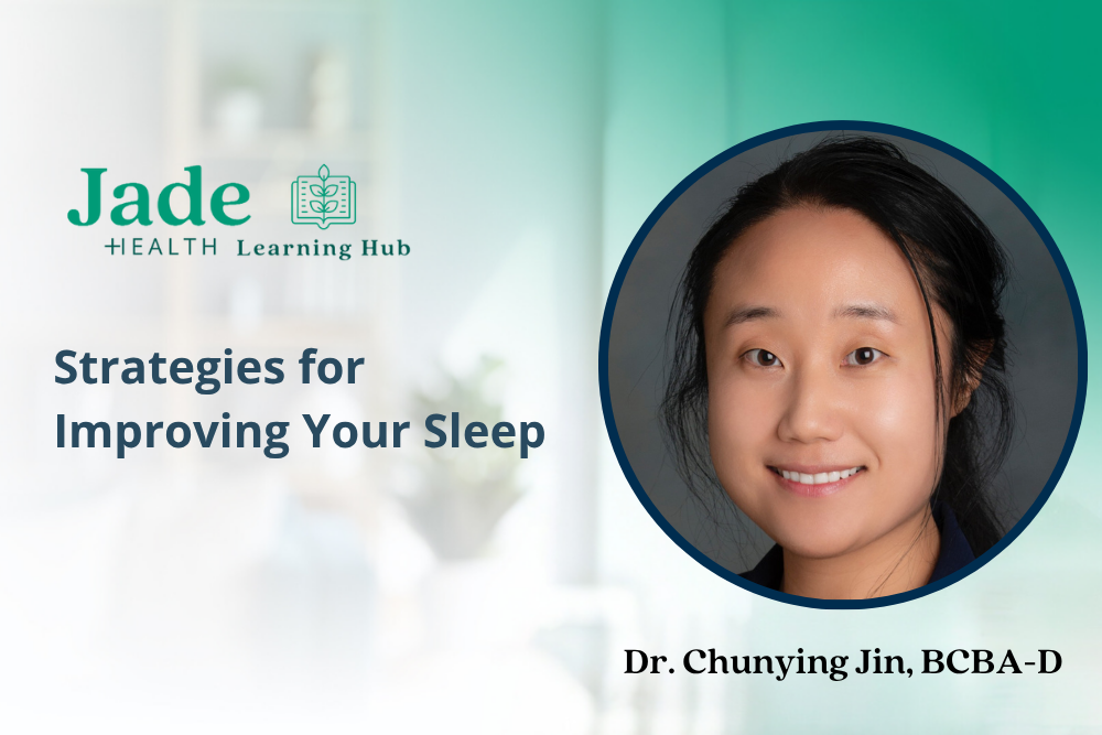 Strategies for Improving Your Sleep - View course