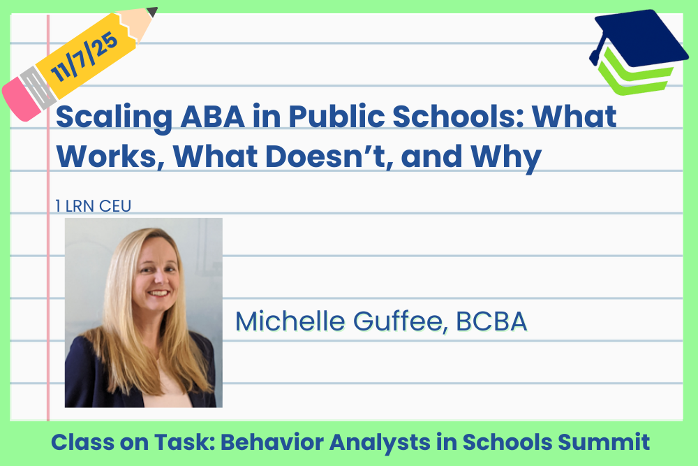 Scaling ABA in Public Schools: What Works, What Doesn't, and Why - View ...