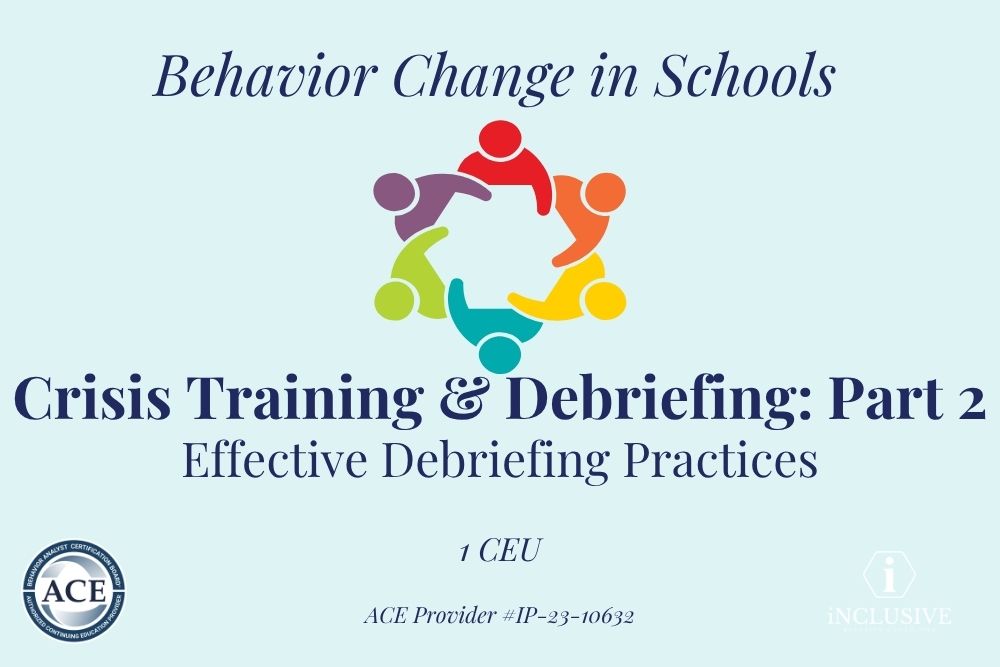 Effective Debriefing Practices - View course
